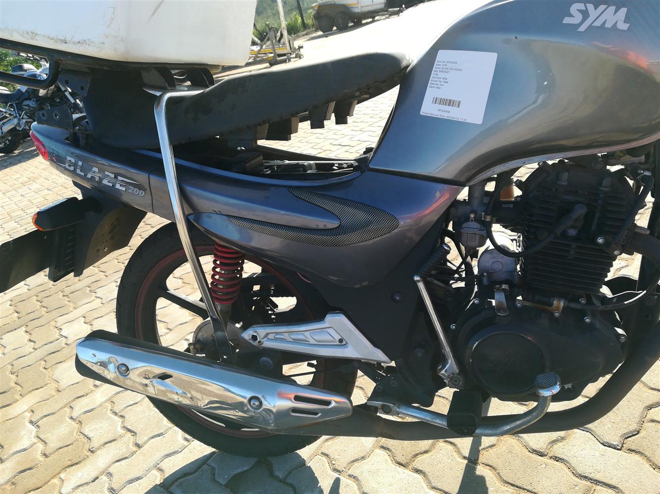 Auction Nation - SYM BLAZE 200 (XS200)