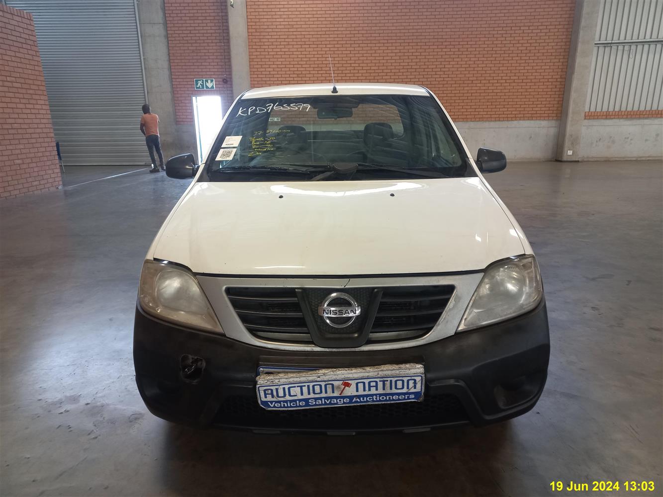 Auction Nation - NISSAN (Unique Numbers) NP200 1.6 A/C SAFETY PACK P/U S/C